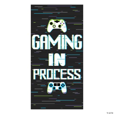 3 Ft. x 6 Ft. Gamer Door Cover | Oriental Trading