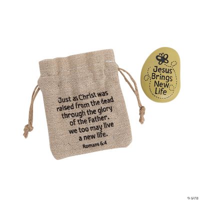 Prayer Stones with Pouch | Oriental Trading