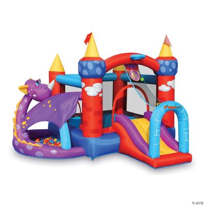 Bounceland Dragon Bounce House with Ball Pit