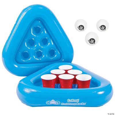 GoPong Pool Pong Rack Floating Beer Pong Set | Oriental Trading