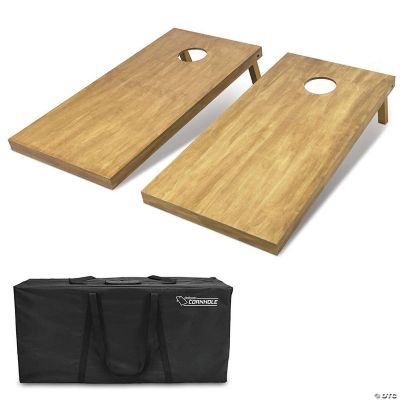 GoSports: 4'x2' Regulation Size Wooden Cornhole Boards Set | MindWare