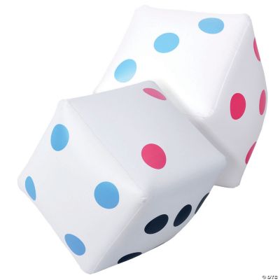 GoSports Giant 2' Inflatable Dice - 2 Pack | Oriental Trading