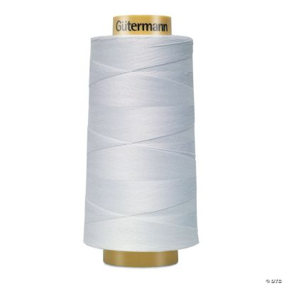 Gutermann Natural Cotton Thread Solids 3,281yd-White | Oriental Trading