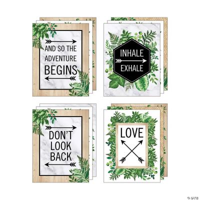 Simply Boho Mini Poster Set - 12 Pc. | Oriental Trading