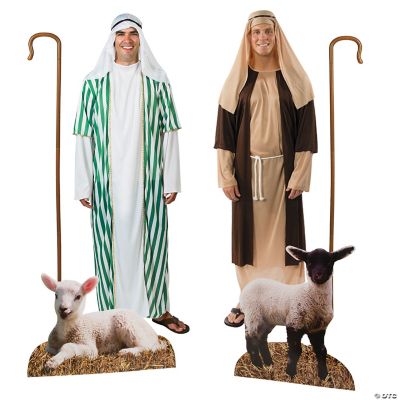 Adults’ Shepherd Costume Kit with Props