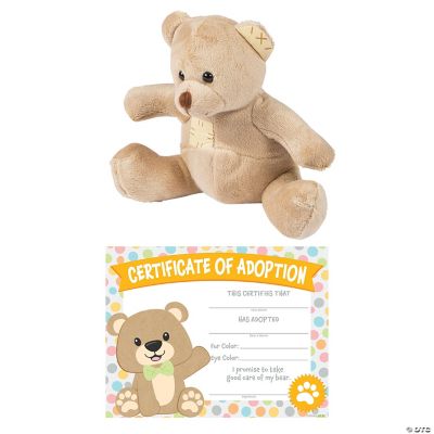 Teddy Bear Adoption Kit for 12 - Discontinued