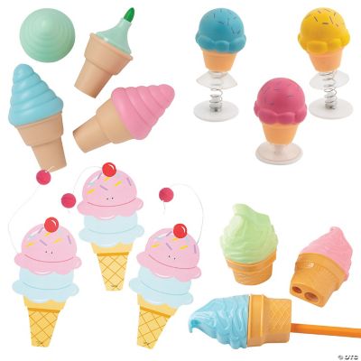Ice Cream Party Handout Kit for 12