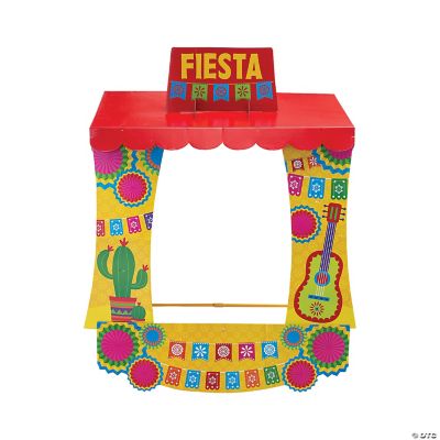 Fiesta Tabletop Hut with Frame - 6 Pc. | Oriental Trading