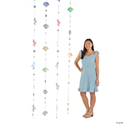 Iridescent Mermaid Hanging Garlands - 6 Pc. | Oriental Trading