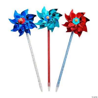 Patriotic Pinwheel Pens - 12 Pc. | Oriental Trading