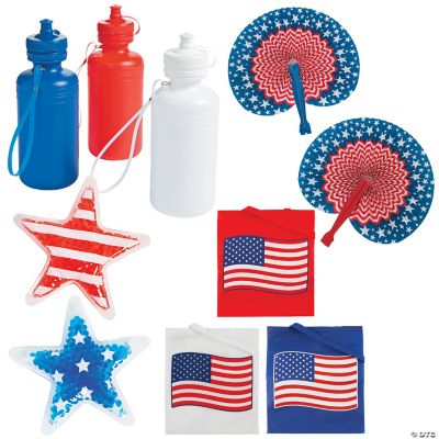 Patriotic Parade Cool Down Kit for 12 | Oriental Trading