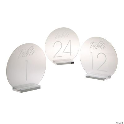 Contemporary Table Numbers - 24 Pc. | Oriental Trading
