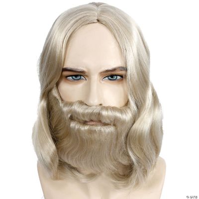 Men's Biblical Wig & Beard Set | Oriental Trading