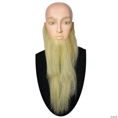 16" Adults Human Hair Blend Long Full-Face Beard | Oriental Trading