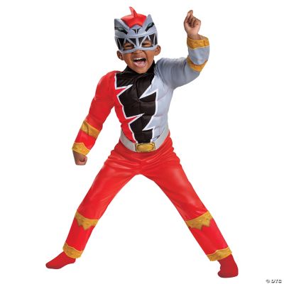 Boy's Mighty Morphin Power Rangers™ Red Ranger Dino Fury Costume ...