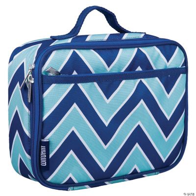 Wildkin Chevron Blue Lunch Box