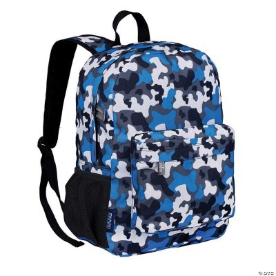 Wildkin Blue Camo 16 Inch Backpack | Oriental Trading
