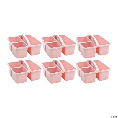 Teacher Created Resources® Storage Caddy, Light Pink, Pack of 6 ...