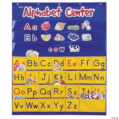 Learning Resources Alphabet Center Pocket Chart | Oriental Trading