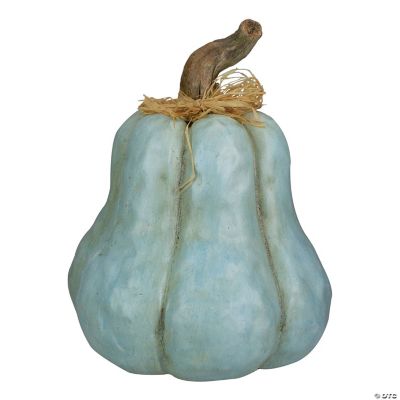 Northlight 12" Blue Gourd Fall Harvest Tabletop Decoration