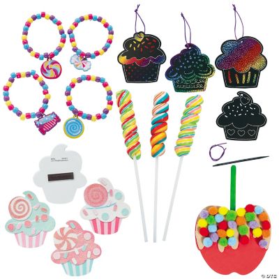 Bulk 72 Pc. Sweet Treats Craft Kit Assortment – Makes 60