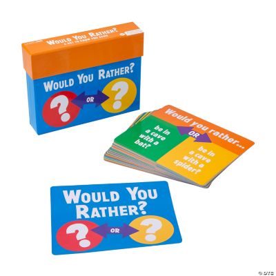 Would You Rather Card Game | Oriental Trading