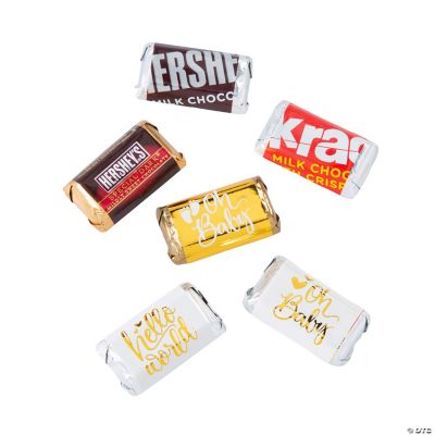 Oh Baby Mini Candy Bar Sticker Labels - 30 Pc. | Oriental Trading