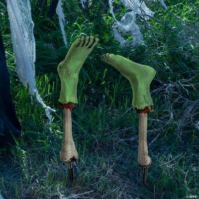 Zombie Feet Yard Stakes Halloween Decorations - 2 Pc. | Oriental Trading