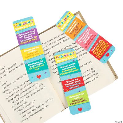 Religious Beatitudes Bookmarks - 24 Pc. | Oriental Trading