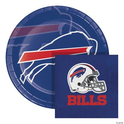 NFL Buffalo Bills Paper Plate And Napkin Party Kit