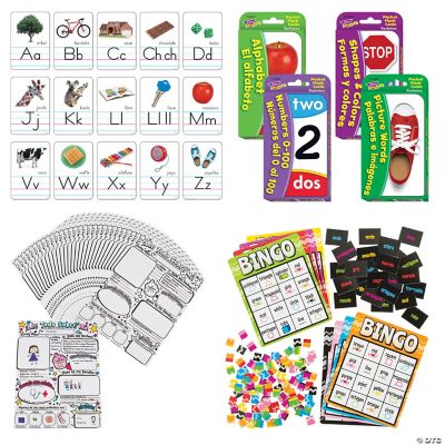 English Spanish Learning Kit - 285 Pc. - Discontinued