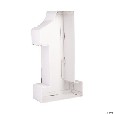 3 Ft. Number 1 Cardboard Cutout Stand-Up Mosaic | Oriental Trading