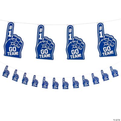 Blue Go Team Finger Garland
