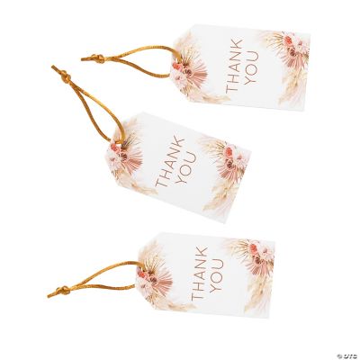 Boho Thank You Favor Tags - 24 Pc. | Oriental Trading