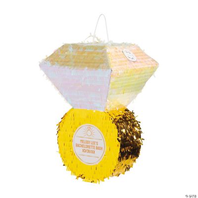 Personalized Diamond Ring Piñata | Oriental Trading