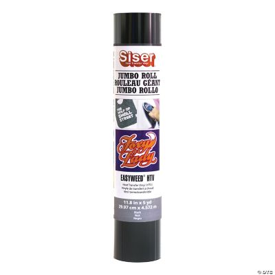 Siser EasyWeed HTV Vinyl 11.8"X5yd Roll-Black