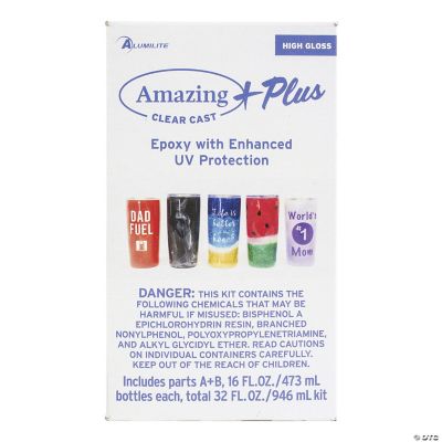 Amazing Clear Cast Plus Epoxy Kit 32oz-32oz