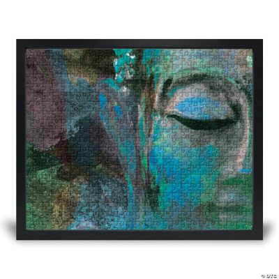Creative Gallery "Turquoise Painted Buddha" 16x20 Puzzle & Puzzle Wall ...