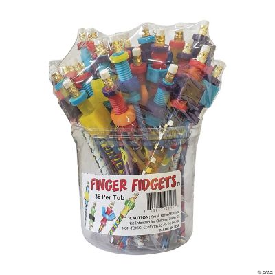 Finger Fidget, Tub of 36 | Oriental Trading