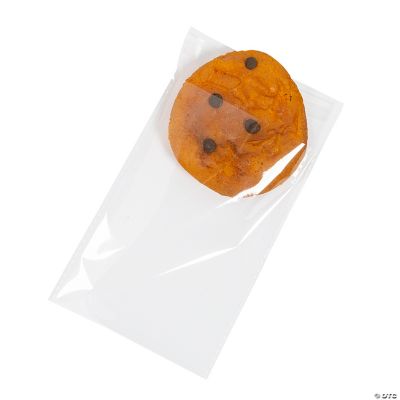 4" x 6" Bulk 144 Pc. Clear Cellophane Cookie Treat Bags | Oriental Trading