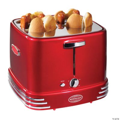 Nostalgia 4 Hot Dogs & Buns Pop-Up Toaster | Oriental Trading