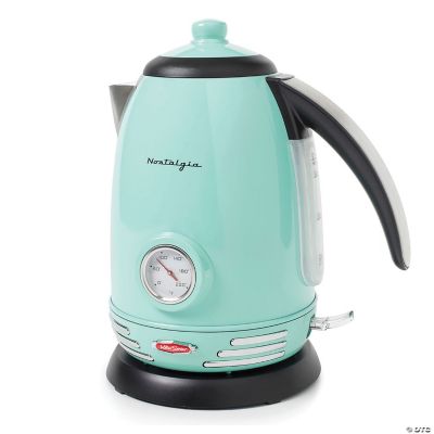 Nostalgia Retro Water Kettle 1.7L Aqua
