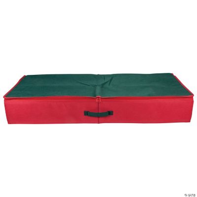 Northlight 24" Christmas Decoration Storage Bag with Clear Transparent ...