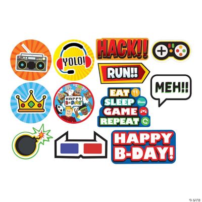 Party Town Cutouts - 12 Pc. - Discontinued