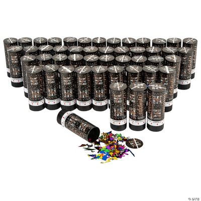 Bulk 48 Pc. New Year’s Eve Party Poppers