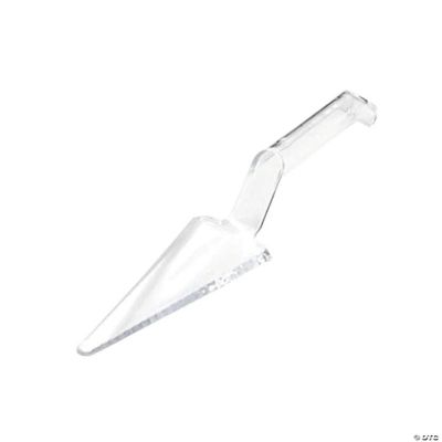 Kaya Collection Clear Disposable Plastic Cake Cutter/Lifter (60 Cake ...