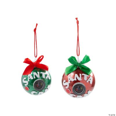 Santa Cam Ornament Craft Kit - Makes 12 - Discontinued