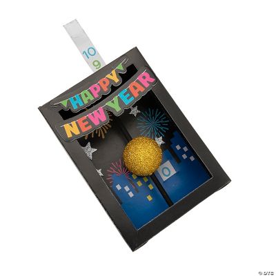 New Year’s Eve Ball Drop Craft Kit - Makes 12 - Discontinued