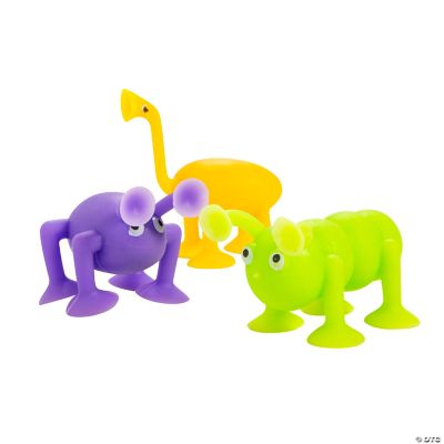 Mini Suction Cup Character Toys - 12 Pc. - Discontinued