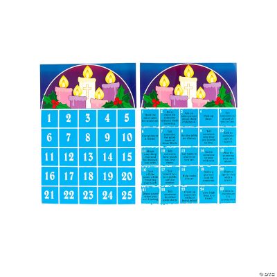 Magic Color Scratch Advent Countdown Calendars - 12 Pc. - Discontinued